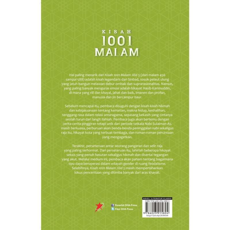 Promo Buku Kisah 1001 Malam Jilid 5 - Abu Abdullah Muhammad Al-Jihsiyari - Diva Press Terbaru ...