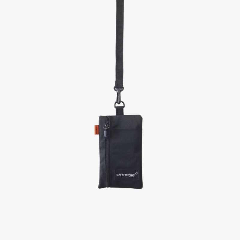 Promo ENTHEPRO Hanging Wallet Yuqo Dompet Gantung - Hitam Diskon 2% di ...