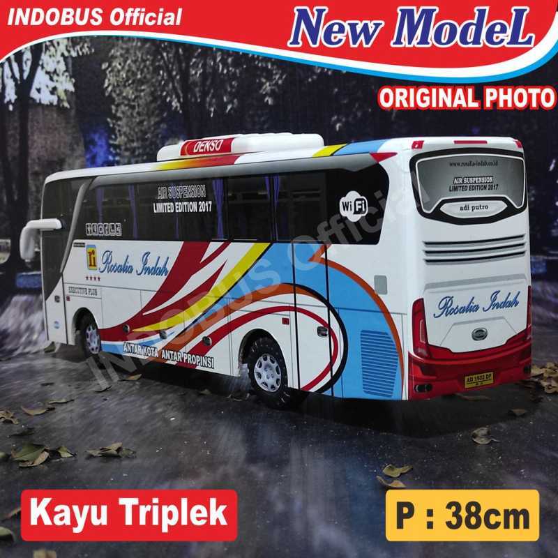 Promo Indobus Miniatur Bus Bis Rosalia Indah Jetbus Shd Putih Terbaru ...