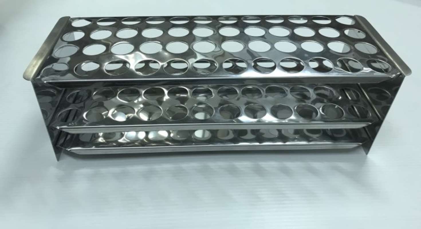 Promo Rak Tabung Reaksi Stainless 48 Lubang Diskon 33% Di Seller Medika ...