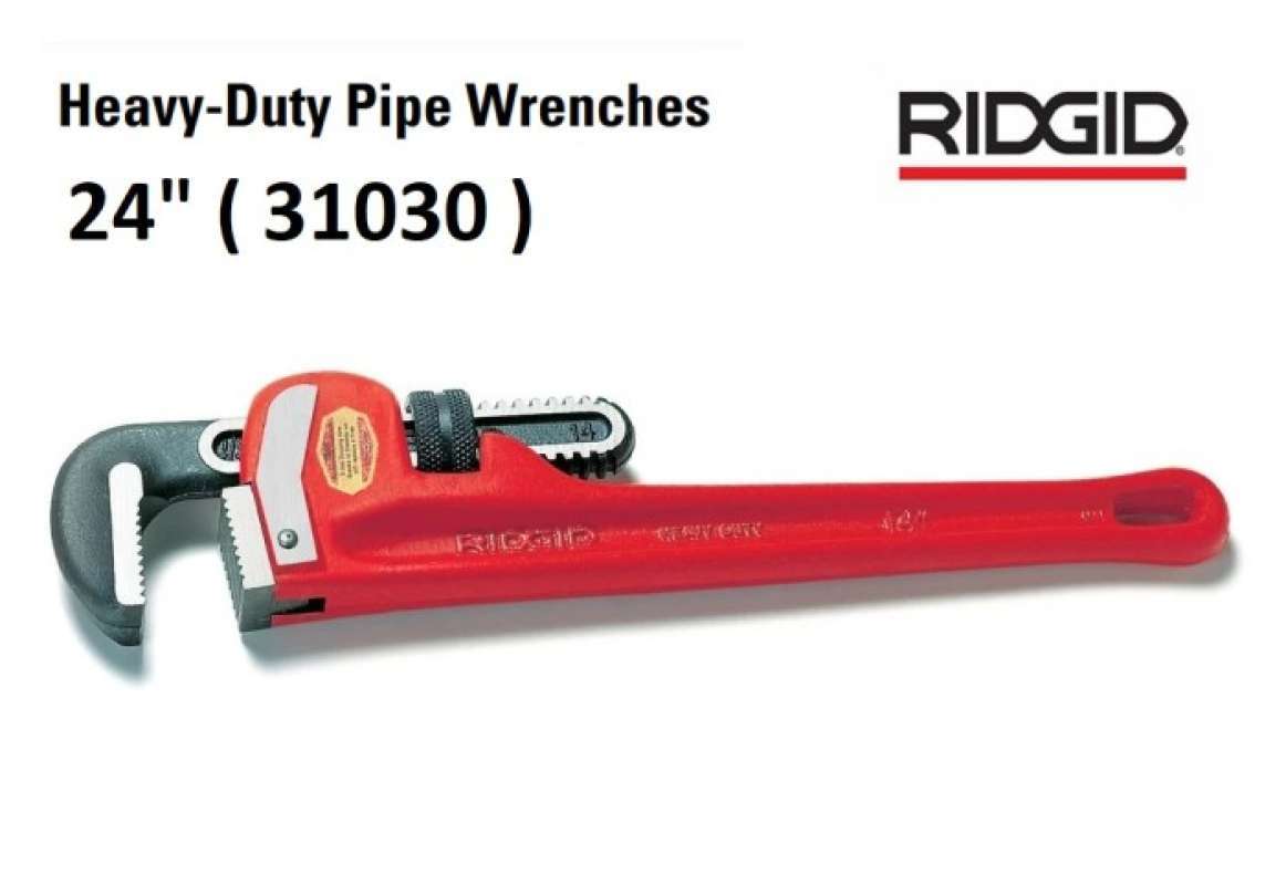 Promo Ridgid Heavy-duty Straight Pipe Wrench 24 Ridgid 31030 - Kunci ...