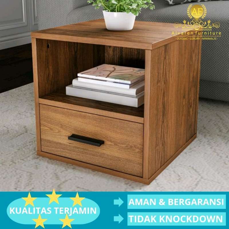 Promo Meja Nakas Minimalis Modern Diskon 26% di Seller Alvaren ...