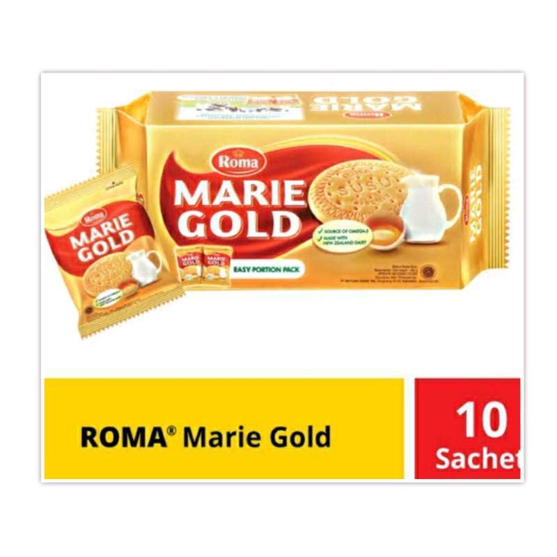 Jual Roma Marie Gold Isi 10 Sachet 240 Gr Di Seller 3150 - Sei Putih ...