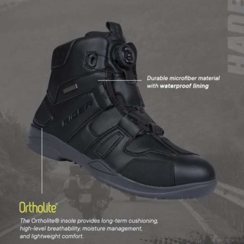 Promo Sepatu Boots Motor Eiger Original Riding Hades Shoes - Original ...