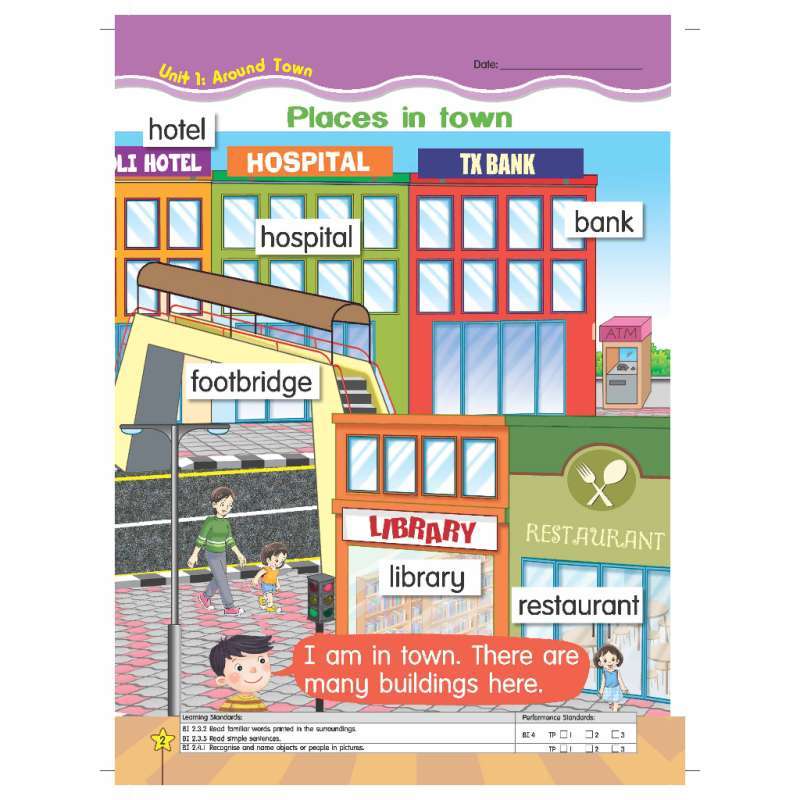 Jual Kindergarten : Kids Shine English - Activity 1 Di Seller Pelangi ...
