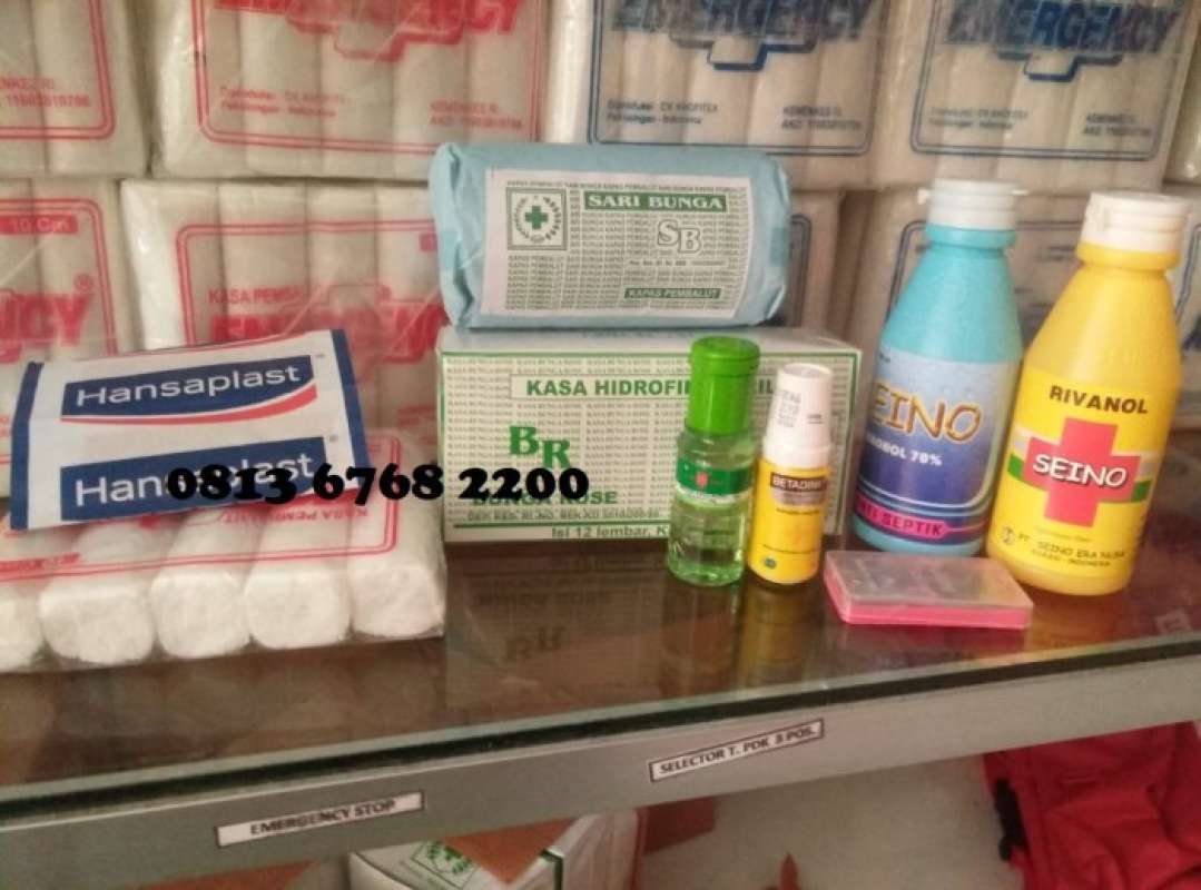 Promo Isi Kotak Obat P3K Lengkap Murah Diskon 23% di Seller Zainka ...