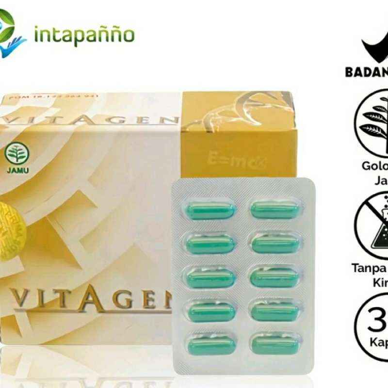 Promo Vitagen Herbal Autis Obat Gangguan Otak Diskon 23% Di Seller ...