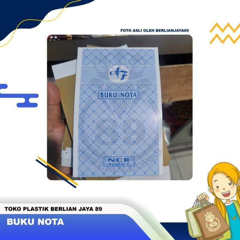 Jual Buka Nota Kontan 2 Rangkap / Buku Bon di Seller Berlian Jaya 89 ...