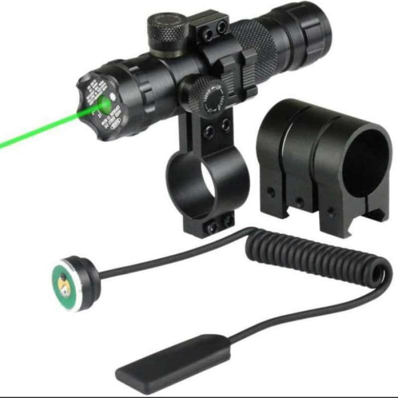 Promo Laser Gun Scope Tactical Green Dot Laser Senapan Angin Diskon 23% ...