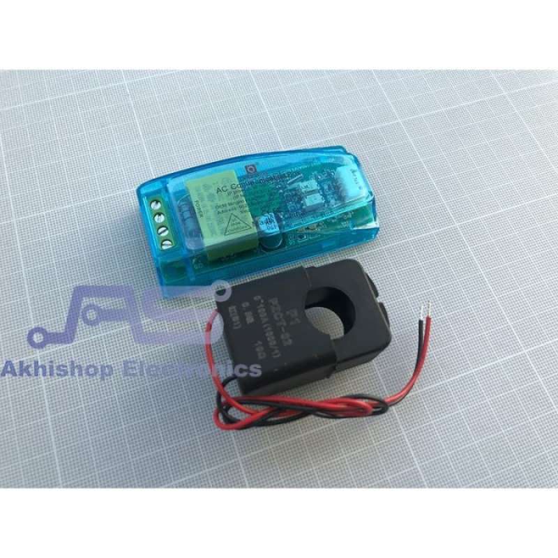 Promo Peacefair PZEM-004T with Open CT AC Voltage and Current ...