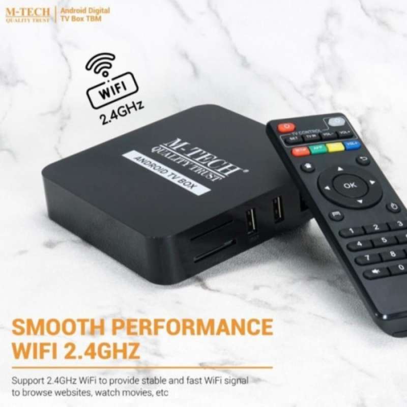 Promo Android TV Box MTECH 4K Smart TV / TV Box M-TECH TBM 4K Smart Tv ...