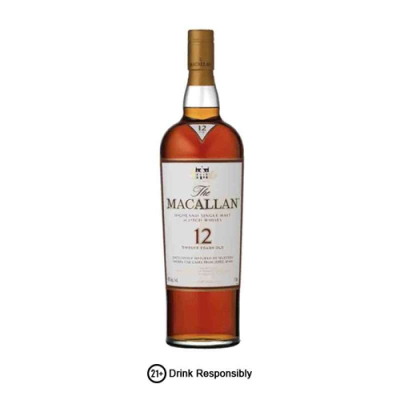 Jual The Macallan Sherry Oak 12 Years Old Scotch Whisky 4,5L di Seller ...