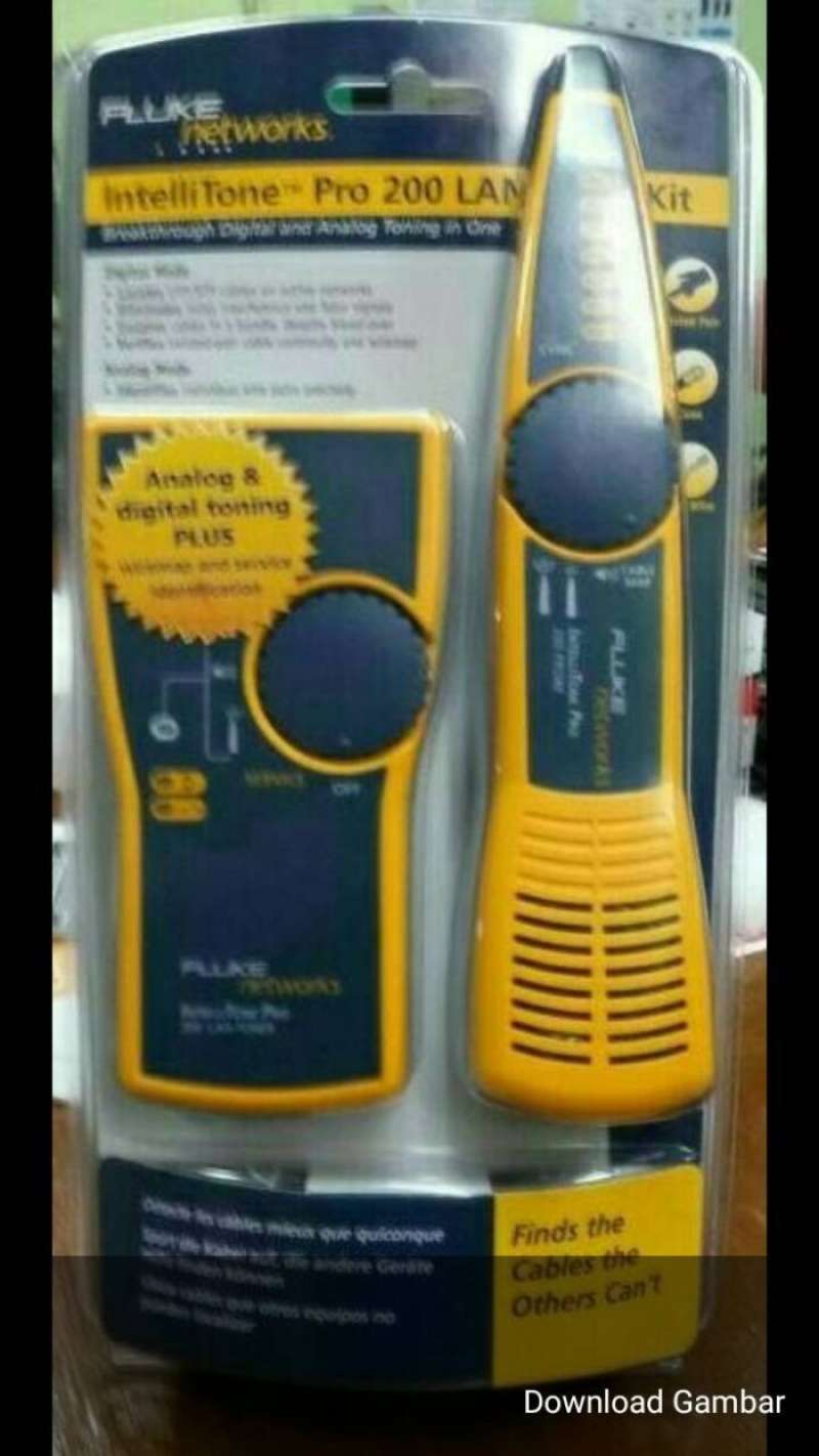 Promo Fluke Network MT 8200 - 60A 60 a Alat cek Jaringan LAN probe kit ...