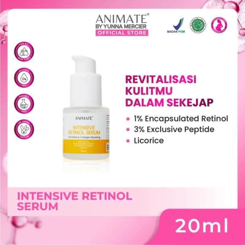 Promo Animate Intensive Retinol Serum 20ml Diskon 33% Di Seller Amor ... Promo Animate Intensive Retinol Serum 20ml Diskon 33% Di Seller Amor ...