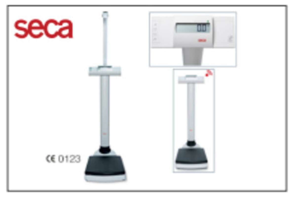 Promo SECA Digital Column Scale Seca 703 & Measuring Rod SECA 220 ...