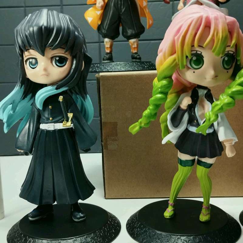 Jual Mainan Static Figure Qposket Demon Slayer Nezuko Kamado Zenitsu ...