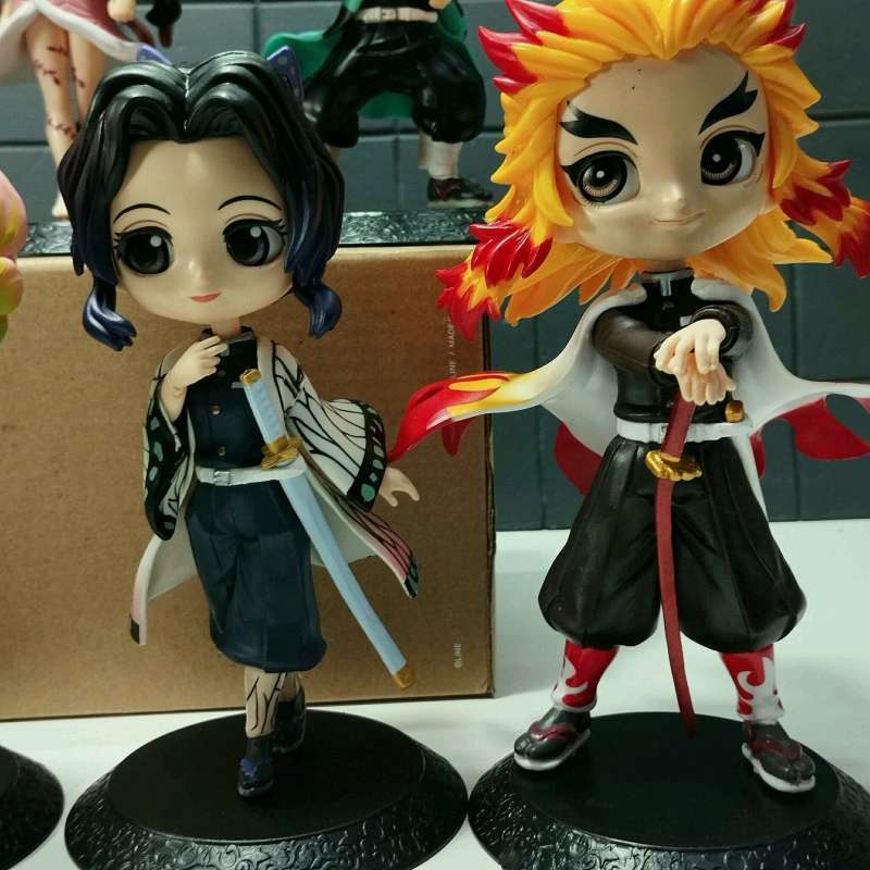 Jual Mainan Static Figure Qposket Demon Slayer Nezuko Kamado Zenitsu ...