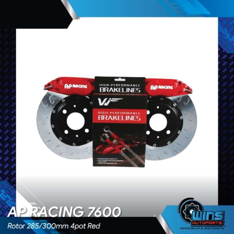 Promo Terlaris Big Brake Kit Rem Disc Ap Racing 7600 4pot Free Braided ...