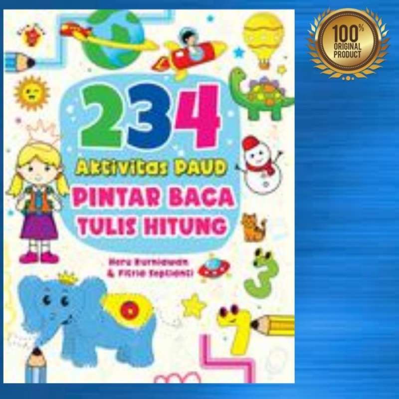 Promo Buku 234 Aktivitas Paud Pintar Baca Tulis Hitung - Original ...