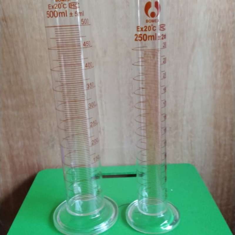 Promo Gelas Ukur Kaca 500ml Bomex. Measuring Cylinder Glass Diskon 50% ...