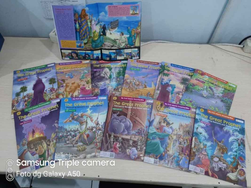 Jual Buku Ensiklopedia Anak Muslim 24 Nabi The Great Prophet Pustaka ...