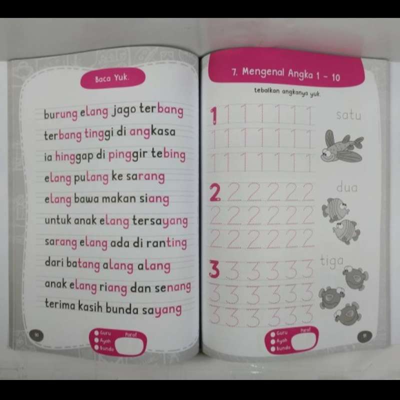 Jual Buku Anak Tk Dan Paud - Permulaan Belajar Baca Tulis & Hitung di ...