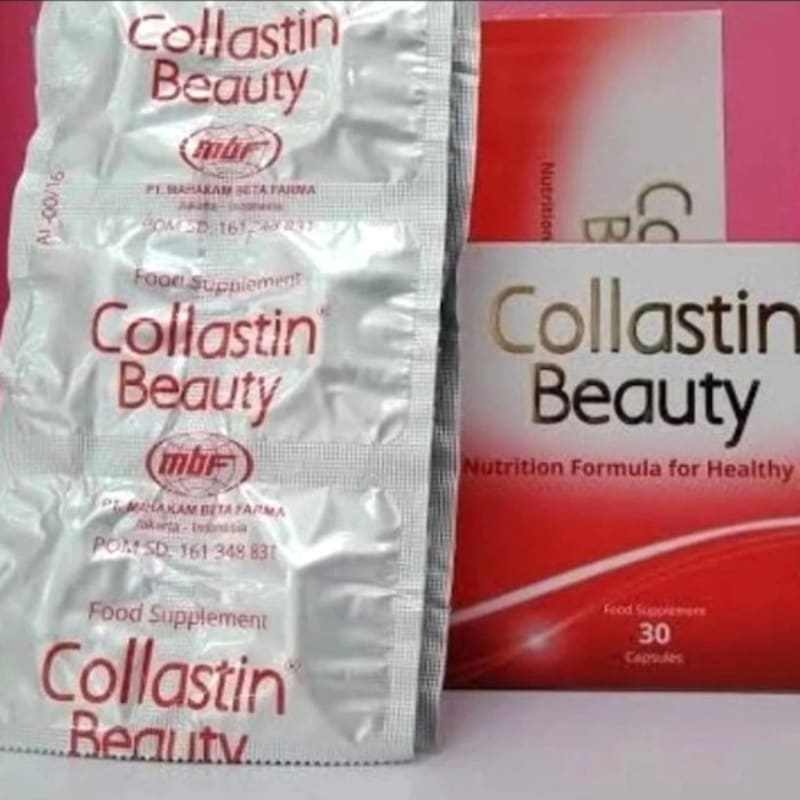Jual Collastin Beauty Mengandung Collagen Plus Antioksidan - 6 Kapsul ...