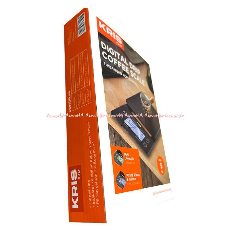 Jual Kris Chef Digital Coffee Scale Max 5kg Krischef Timbangan Digital ...