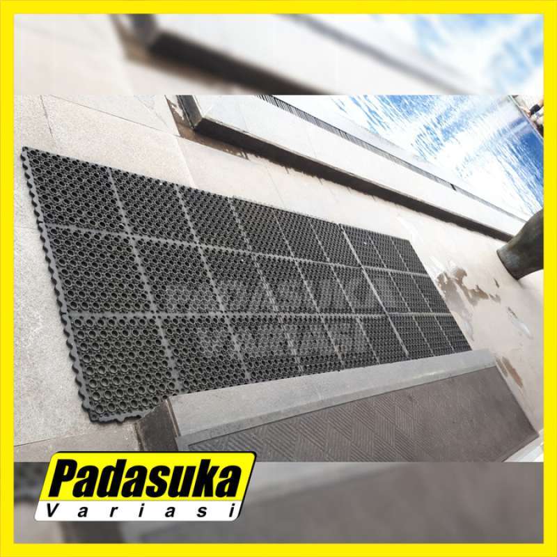 Promo Keset Kaki Anti Slip Keset Karet Lubang Keset Masjid Wudhu Anti ...