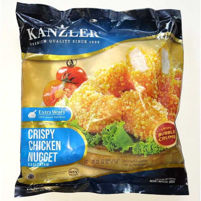Jual Kanzler Crispy Chicken Nugget Bubble Crumb 400 Gram Di Seller ...