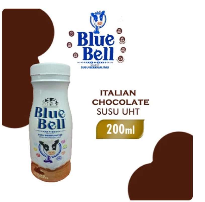 Jual Susu Uht Botol Blue Bell - Mayora Blue Bell - Susu Uht - 200ml Di ...