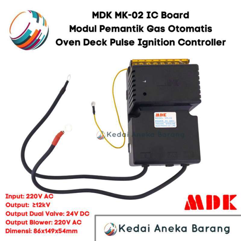 Jual Modul Pemantik Gas Oven Deck Igniter Controller Ic Board Mdk Mk-02 Di Seller Sn Market ...