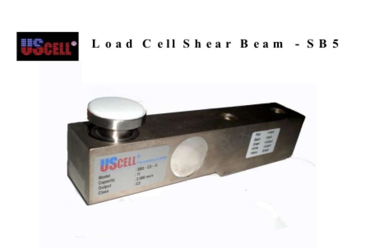 Jual Load Cell Shear Beam - Sb4 - 500kg/1t/2t/3t & Load Cell Shear Beam ...