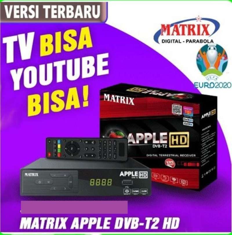 Jual Receiver Tv Set Top Box Matrix Dvb T2 Digital Dvbt2 Hitam Di Seller Sn Market - Cengkareng ...