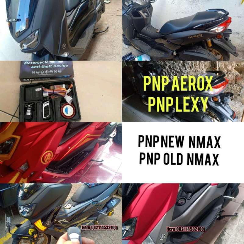 Promo Alarm Mp 1 Way Pnp Yamaha Nmax,tinggal Colok Soket Ke Soket ...
