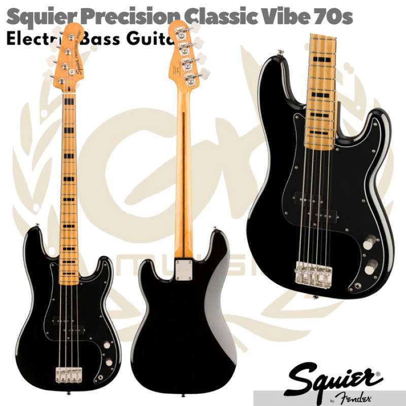 Jual Squier Precision Classic V 70s Electric Bass Guitar | Elektrik ...