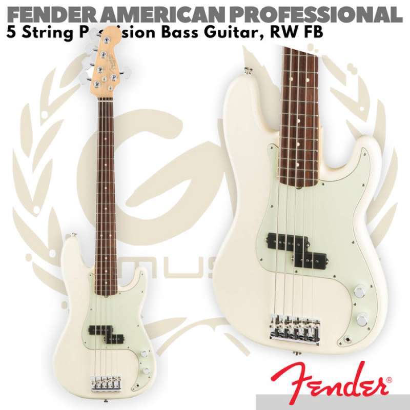 Jual FENDER PRECISION AMERICAN PROFESSIONAL 5 String Electric Bass di ...