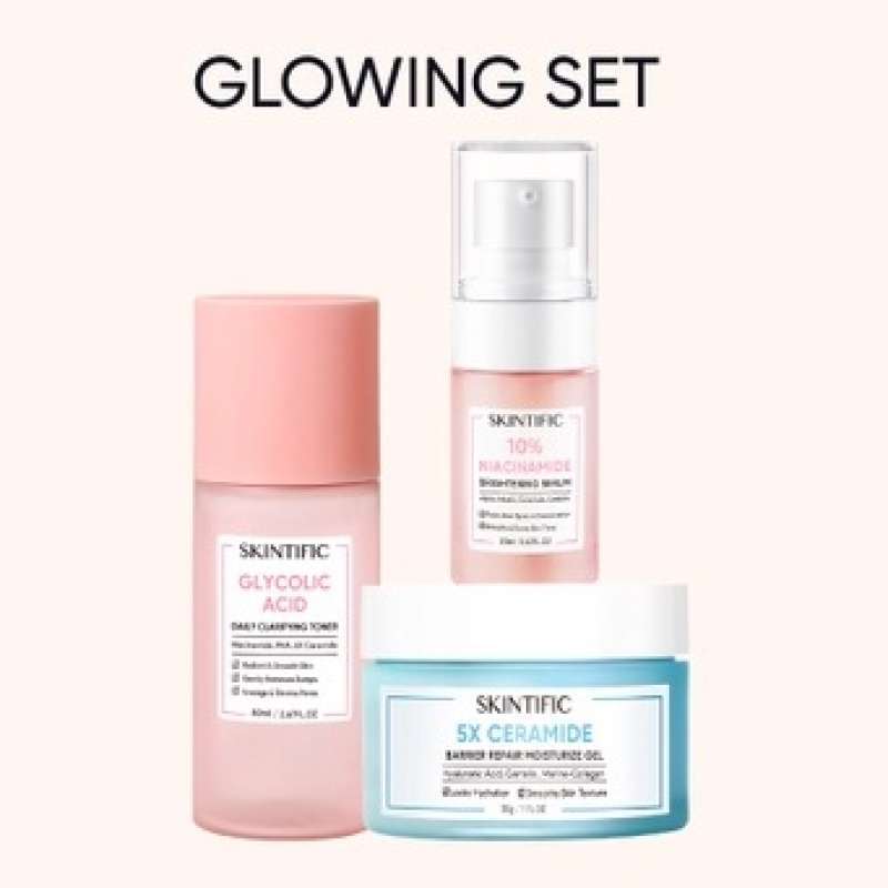 Jual Skintific Bundling Paket Hemat I Glowing Set I Acne Set I Repair ...