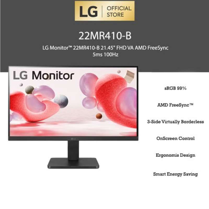 Promo Lg Monitor 22mr410-b 21.45'' Full Hd Display With Amd Freesync™ Diskon 44% Di Seller Lg ...