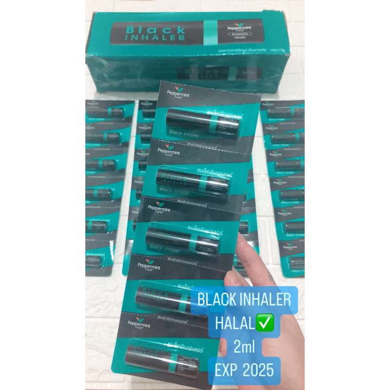 Jual Black Inhaler Thailand Peppermint Field Inhaler Terbaru di Seller KANTONG AJAIB - Bangka ...