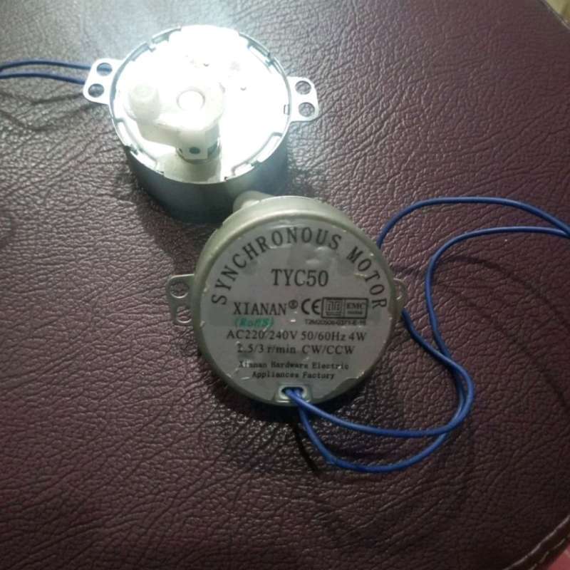 Promo Motor Rotary Swing Kipas Angin Cosmos Miyako Sanex Synchronous ...