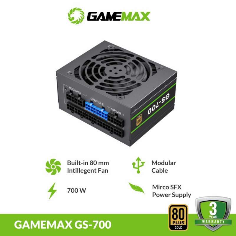 Jual Power Supply Gamemax Gs-700 Psu 450w 80+ Bronze Sfx Micro Di ...