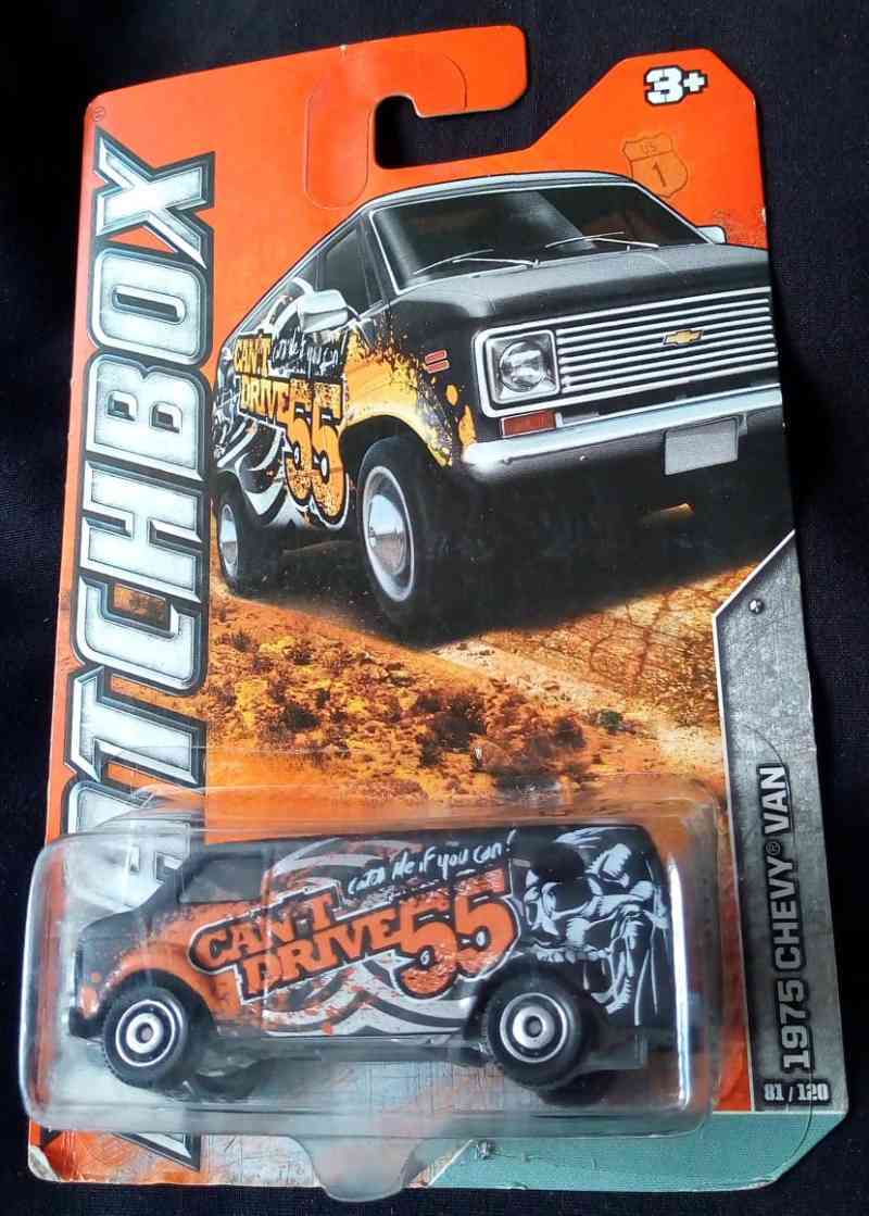 Jual Matchbox - 1975 Chevy Van Cant Drive 55 Black di Seller ...