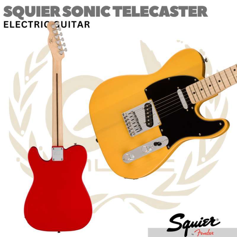 Jual SQUIER SONIC TELECASTER Electric Guitar | Gitar Listrik Elektrik - BUTTER SCOTCH di Seller ...