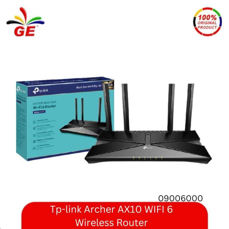 Jual Tp-link Archer AX10 WIFI 6 Wireless Router - 09006000 di Seller GE ...