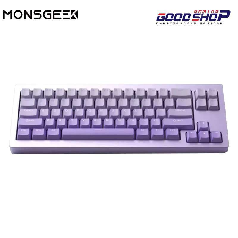 Promo Monsgeek M7w Pre-built - Mechanical Keyboard - Ungu Diskon 9% Di ...