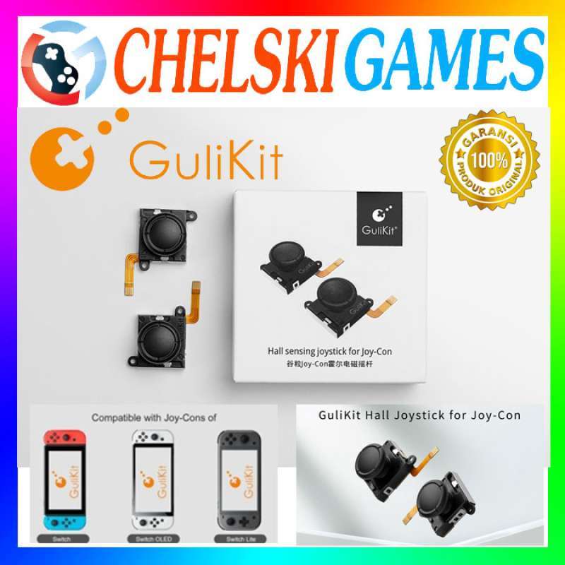 Jual Gulikit Hall Sensing Analog Joystick Replacement Joycon Switch ...