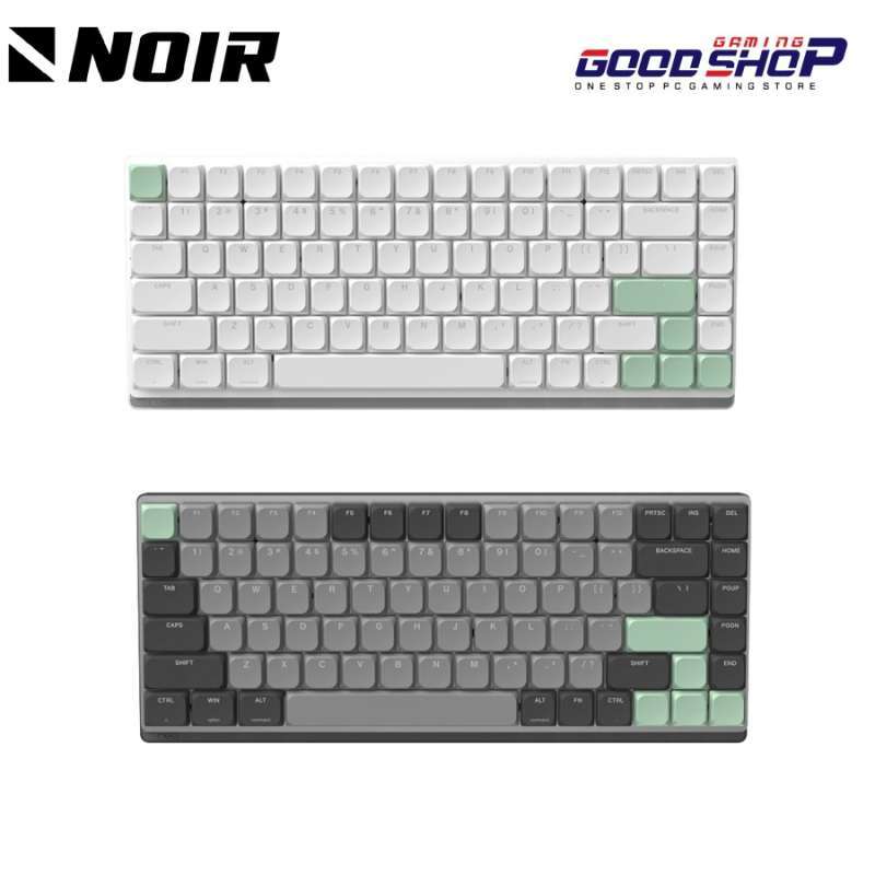 Promo Noir Neo Melo Keyboard Low Profile Wireless 75% Mechanical ...