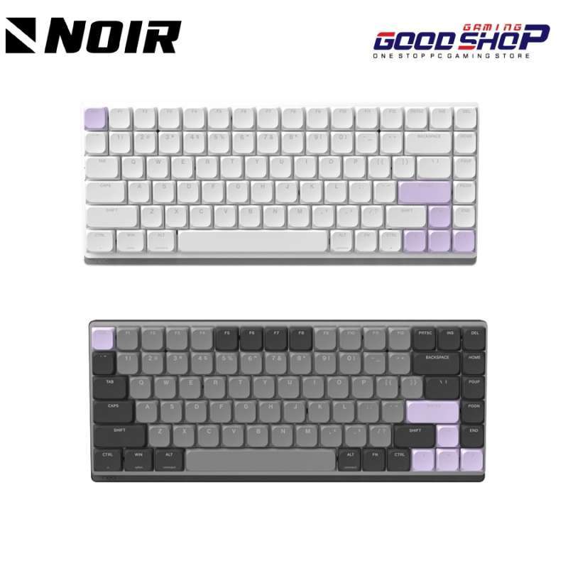 Promo Noir Neo Melo Keyboard Low Profile Wireless 75% Mechanical ...