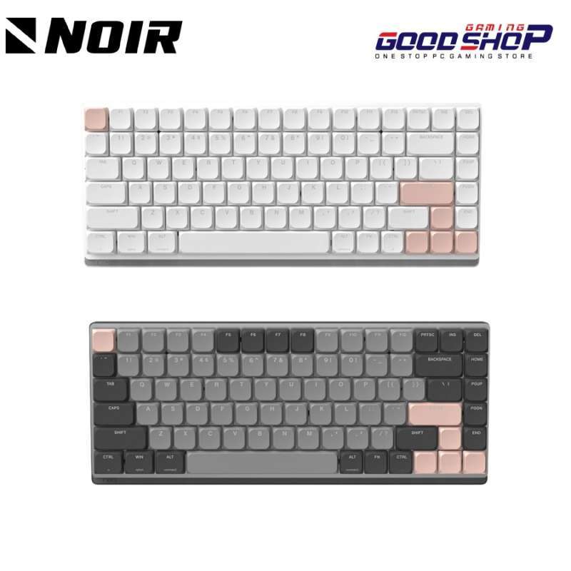 Promo Noir Neo Melo Keyboard Low Profile Wireless 75% Mechanical ...